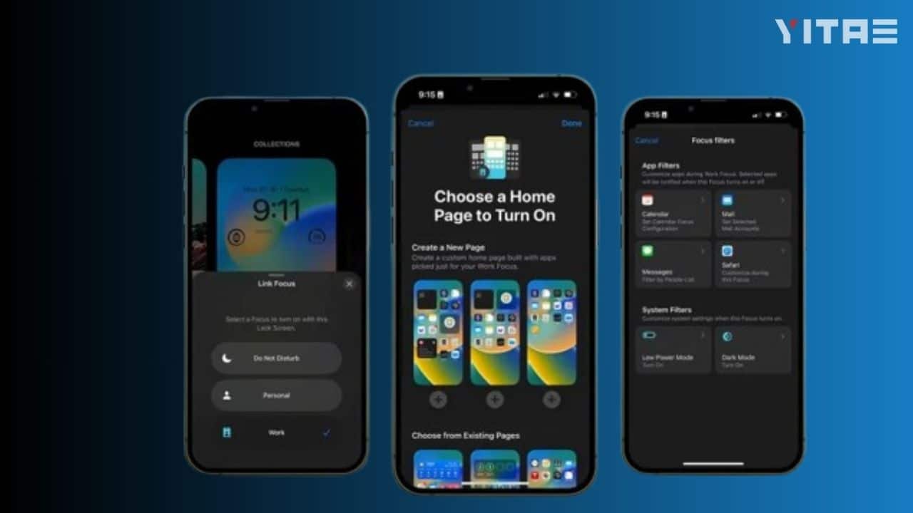 How To Use Focus Filters on iPhone Lock Screen – Yitake