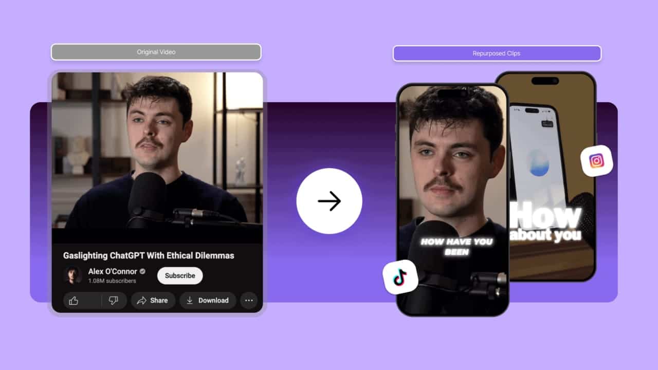 How to Repurpose Video Content Using AI (Marketing Guide 2026) – Yitake